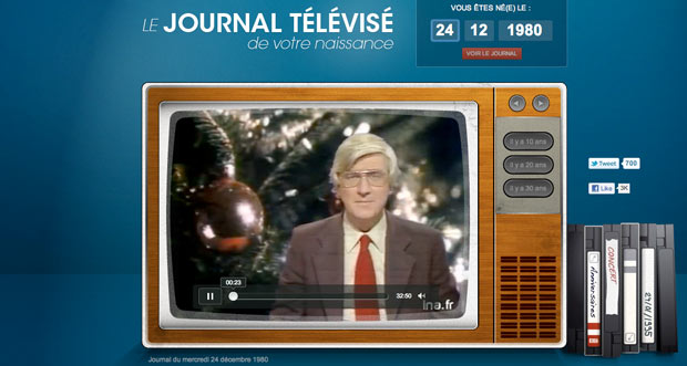 Nouveau sur Dailymotion : Le journal télévisé de votre naissance - KULTT