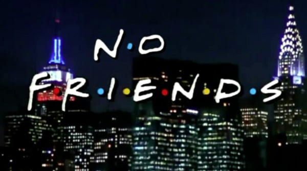 Le générique de "Friends" mais sans amis - KULTT