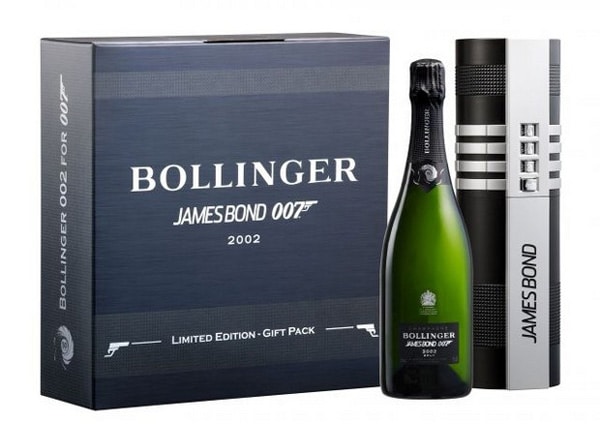 Le Champagne Bollinger sort un coffret spécial James Bond - KULTT