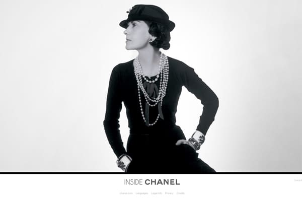 Inside CHANEL, l'histoire de la marque sur une timeline interactive - KULTT