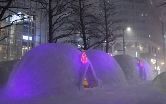 Des igloos Airbnb au Japon - KULTT