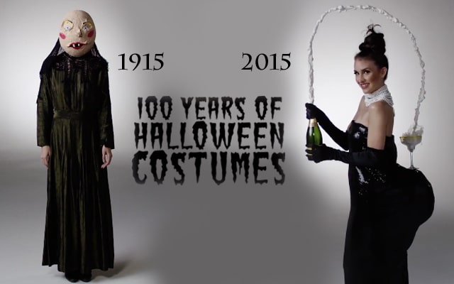 100 ans de costumes d'Halloween en 3 minutes - KULTT