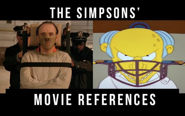 Les références cinématographiques dans la série des Simpson - KULTT