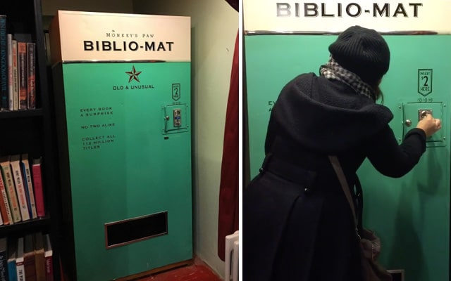 Pour 2$, ce distributeur automatique vous vend un livre surprise - KULTT