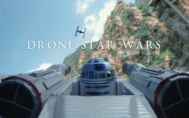 Des caméras embarquées sur des drones Star Wars - KULTT