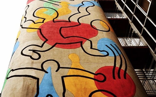 La plus grande œuvre jamais réalisée par Keith Haring se dévoile à ...