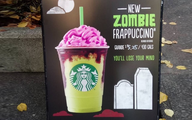 Starbucks lance un Zombie Frappuccino - KULTT