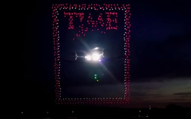 Une photo prise par 958 drones fait la une du TIME - KULTT