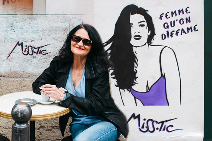 La street artiste Miss. Tic est décédée - KULTT