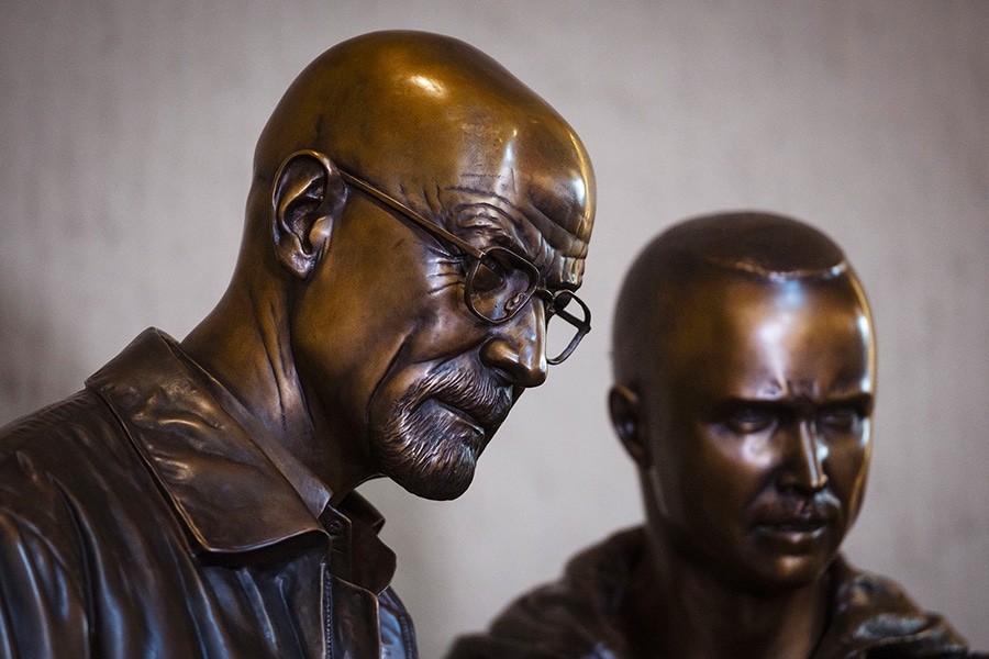 La ville d’Albuquerque inaugure la statue Breaking Bad - KULTT